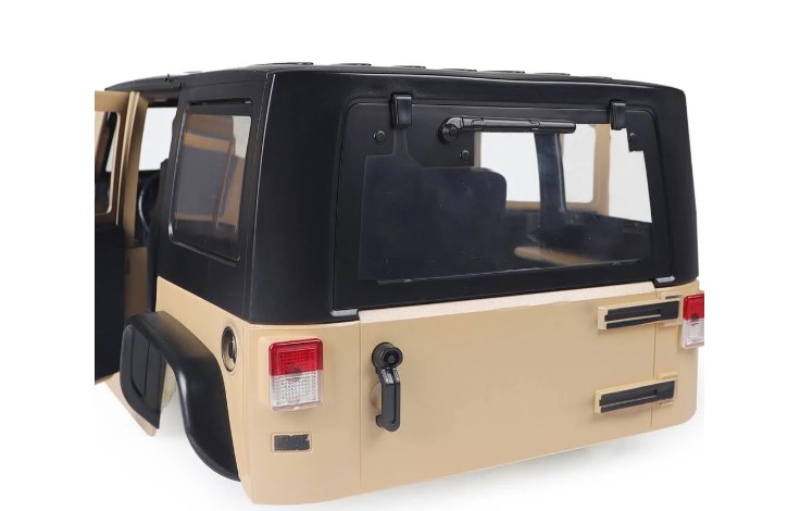 Hard BODY 313mm Wheelbase Jeep Wrangler Rubicon Body Kit for 1/10 RC ...