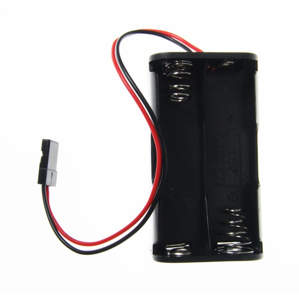 JOYSWAY DF65 / DF95 Battery Box for Receiver - Black Knight RC